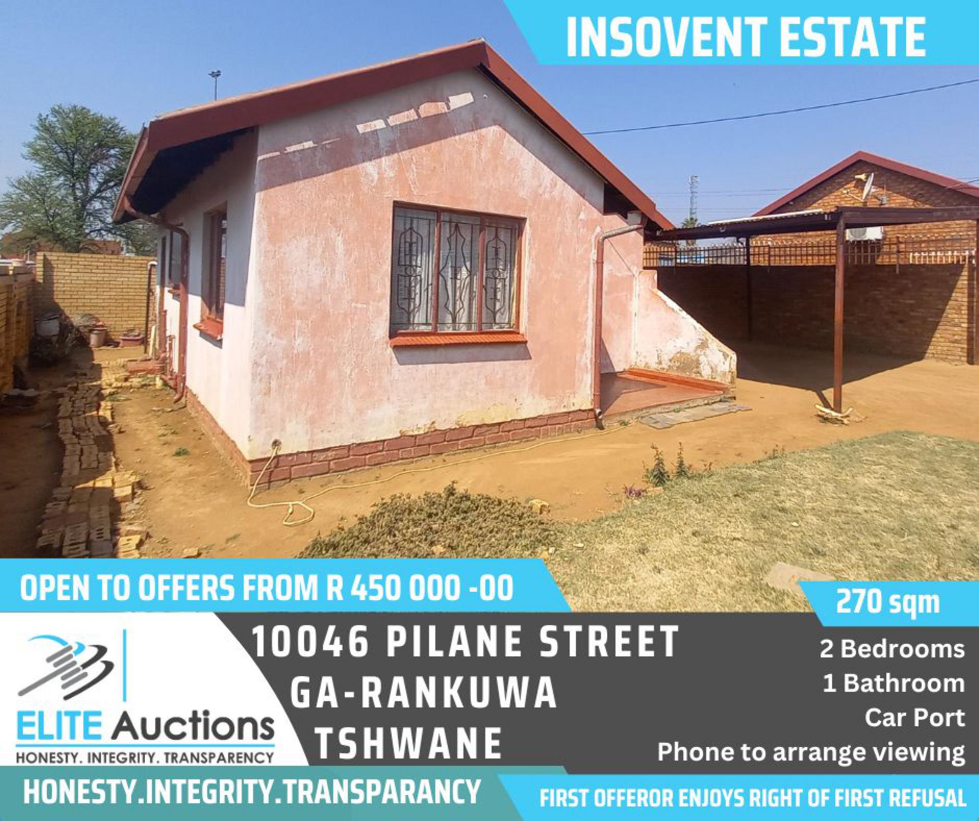 2 Bedroom House for Sale For Sale in Ga-Rankuwa - MR521683